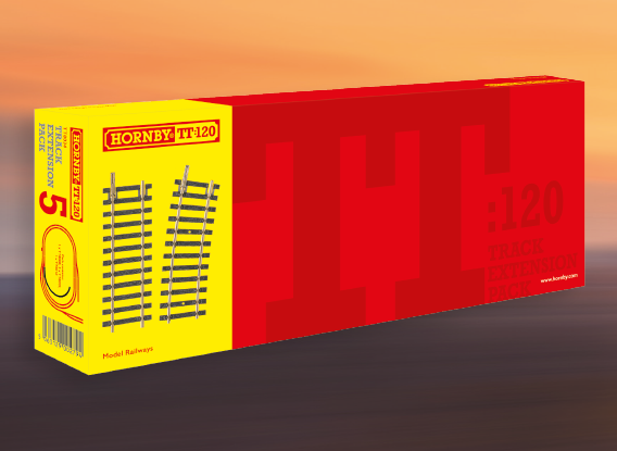 TT Gauge Track Extension Packs - Hornby TT:120