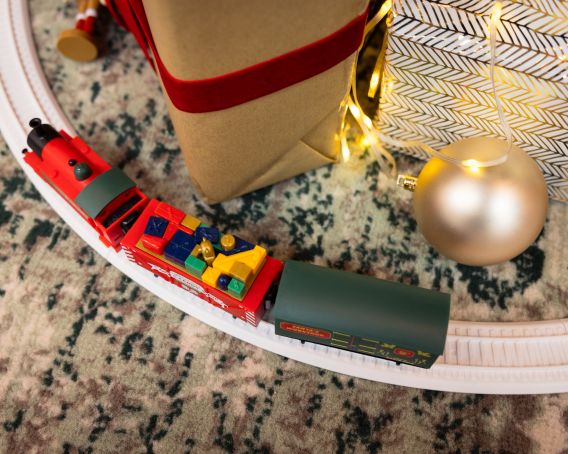 How to turn your Santa's Express Train Set into a magical winter ...